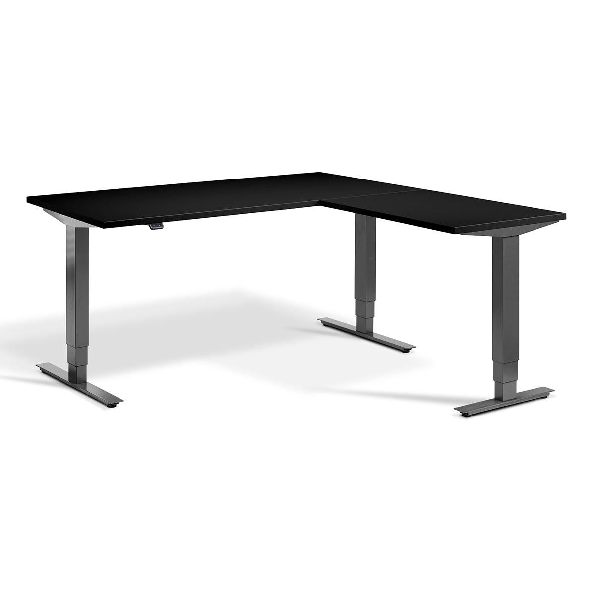 Atlas Triple Motor L-Shaped Corner Desk | Ergo Desks