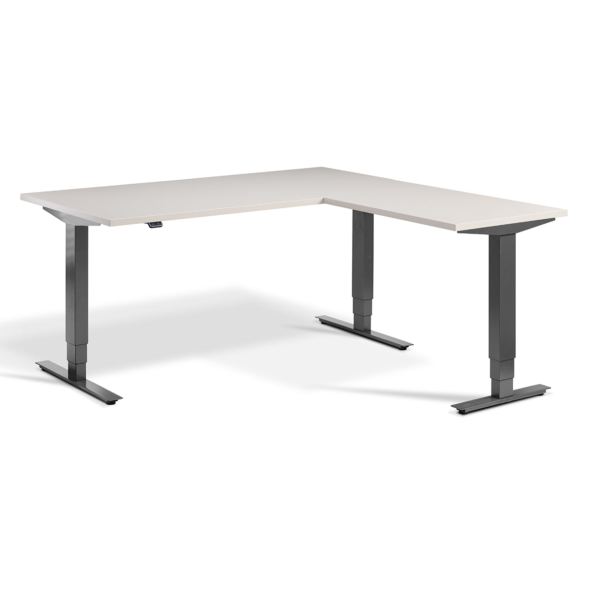 Atlas Triple Motor L-Shaped Corner Desk | Ergo Desks