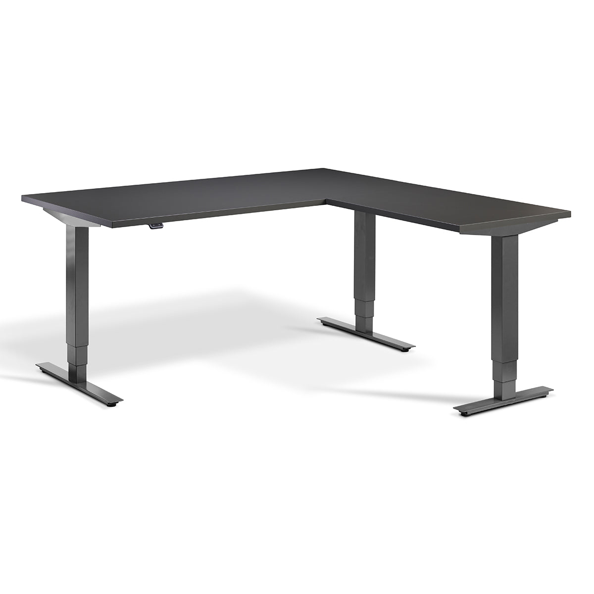 Atlas Triple Motor L-Shaped Corner Desk | Ergo Desks