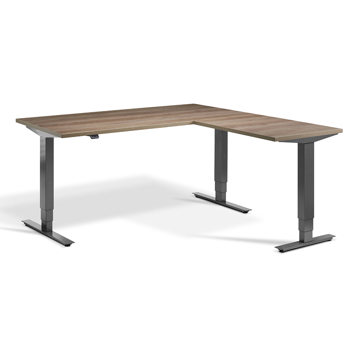 Atlas Triple Motor L-Shaped Corner Desk | Ergo Desks