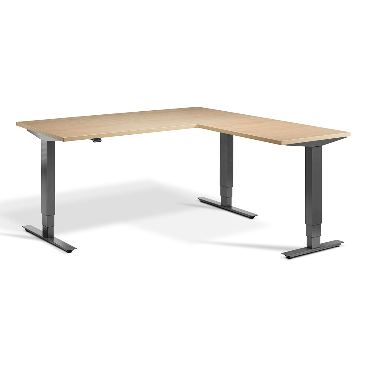 Atlas Triple Motor L-Shaped Corner Desk | Ergo Desks