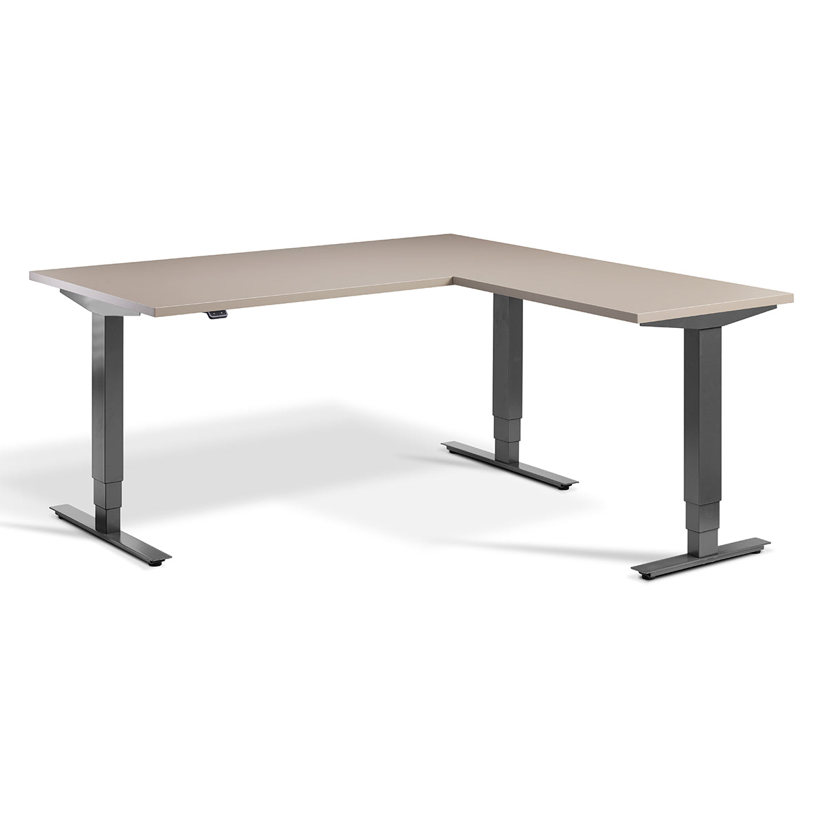Atlas Triple Motor L-Shaped Corner Desk | Ergo Desks