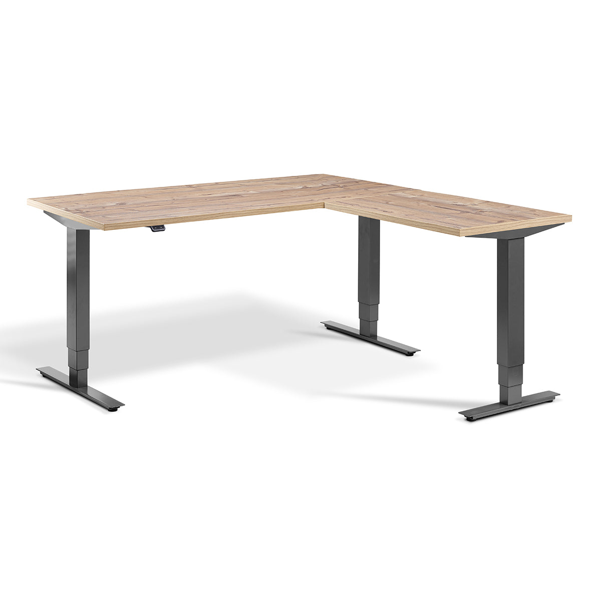 Atlas Triple Motor L-Shaped Corner Desk | Ergo Desks