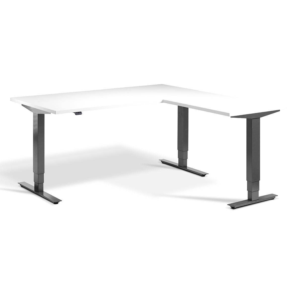 Atlas Triple Motor L-Shaped Corner Desk | Ergo Desks