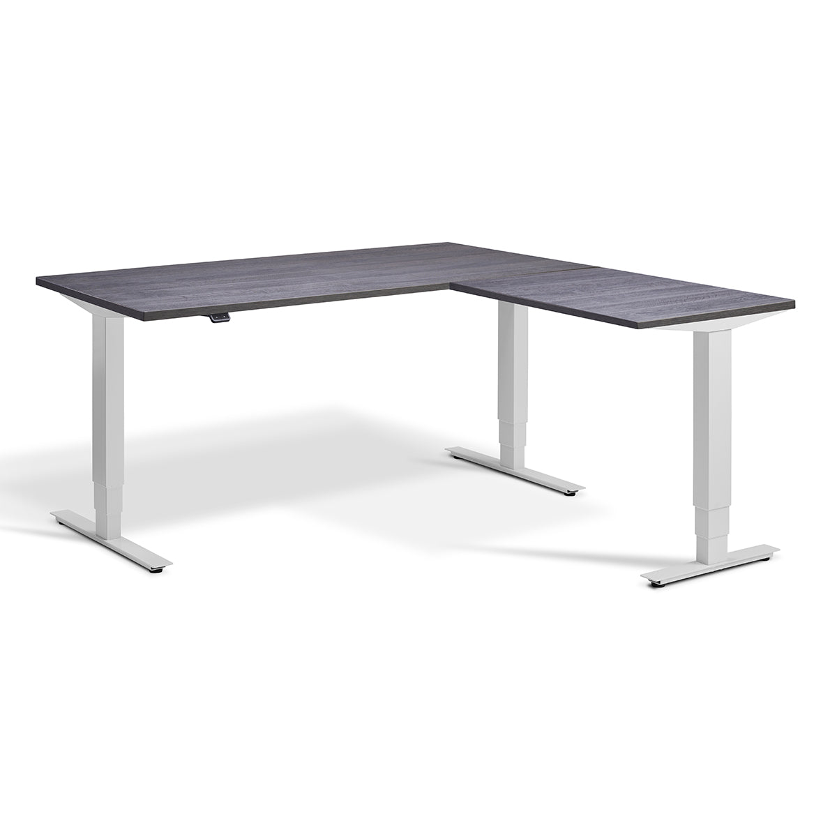 Atlas Triple Motor L-Shaped Corner Desk | Ergo Desks