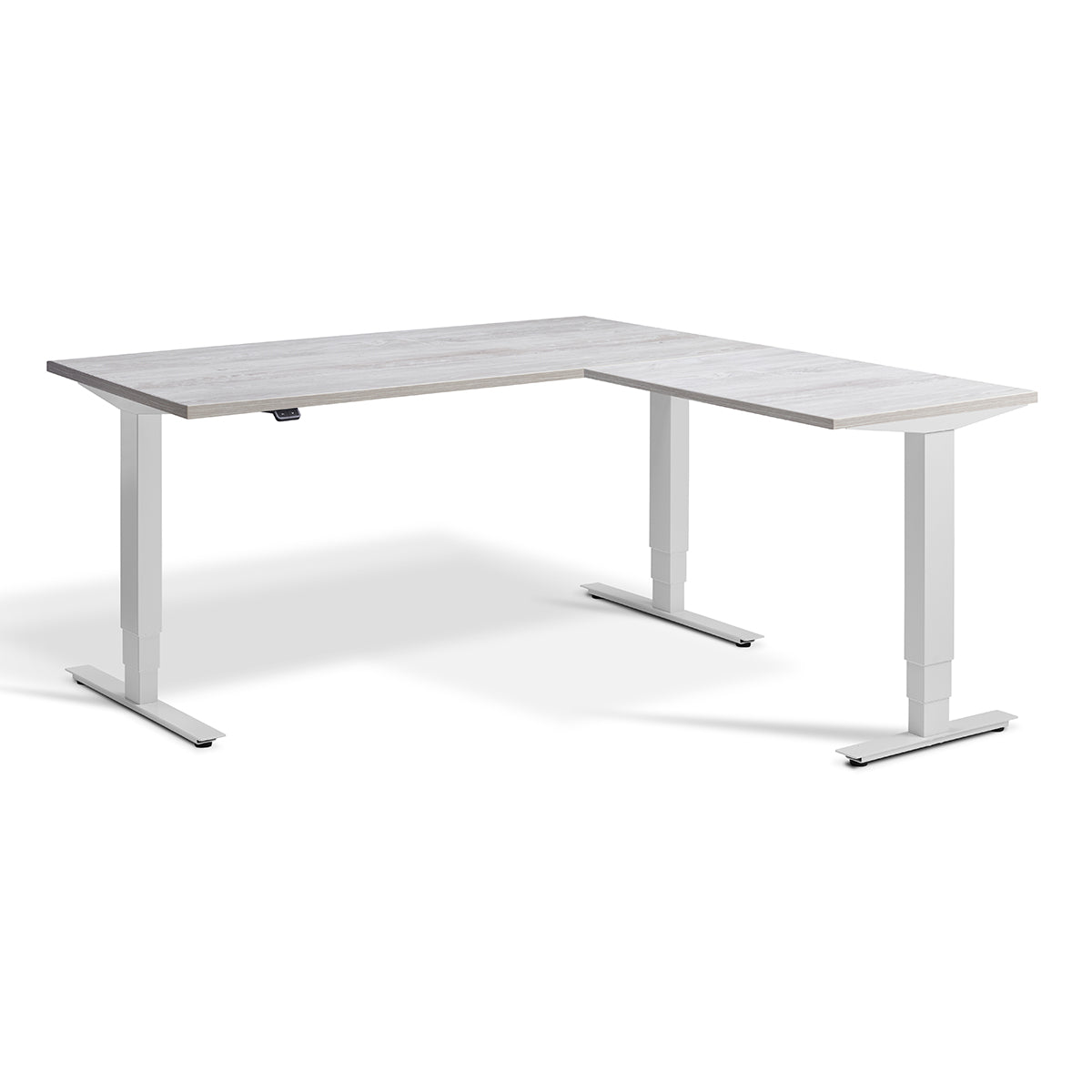 Atlas Triple Motor L-Shaped Corner Desk | Ergo Desks