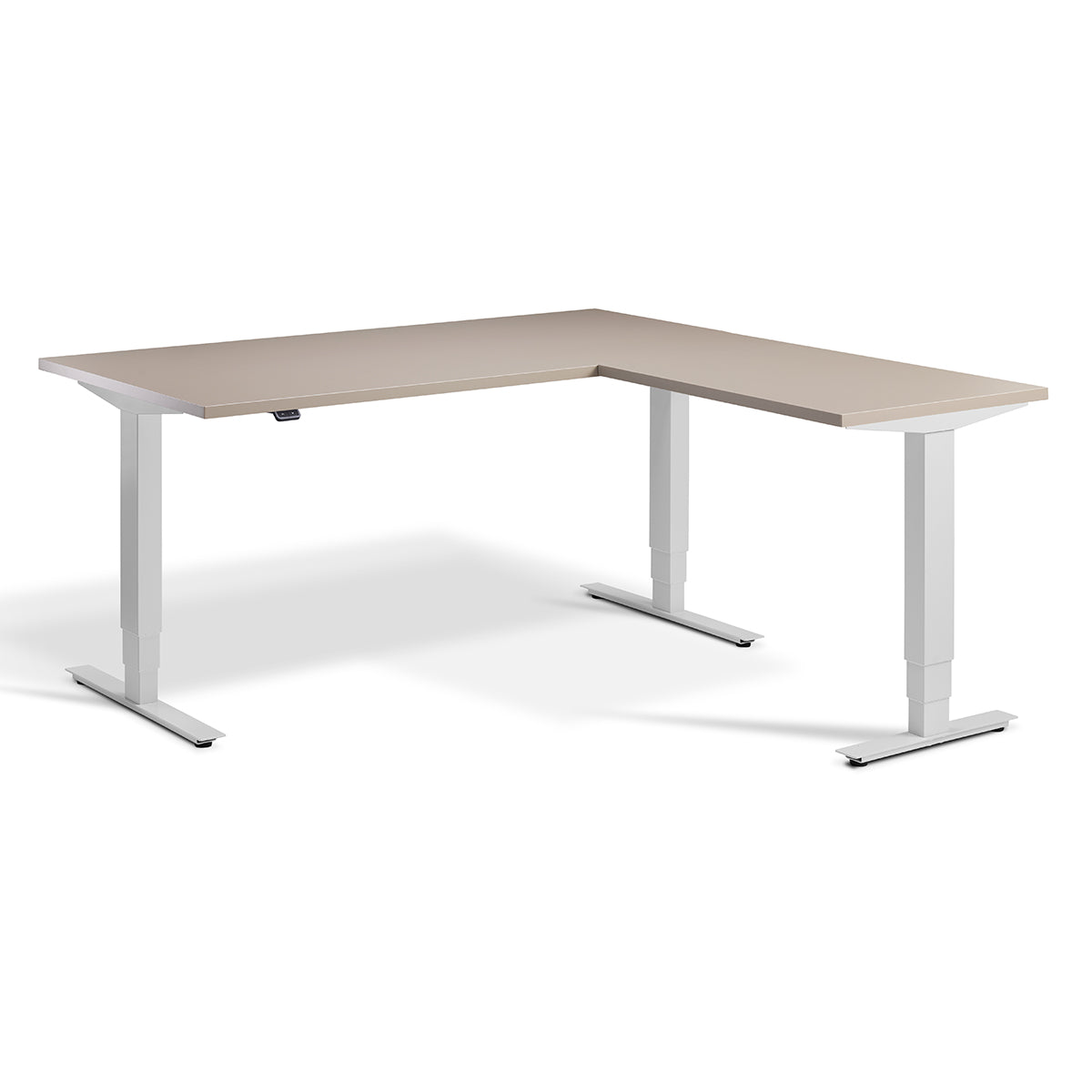 Atlas Triple Motor L-Shaped Corner Desk | Ergo Desks