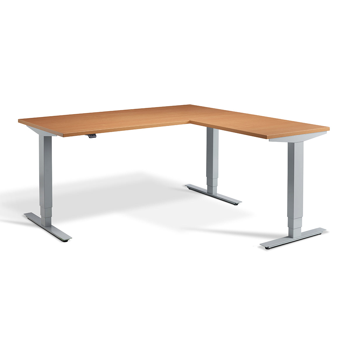 Atlas Triple Motor L-Shaped Corner Desk | Ergo Desks