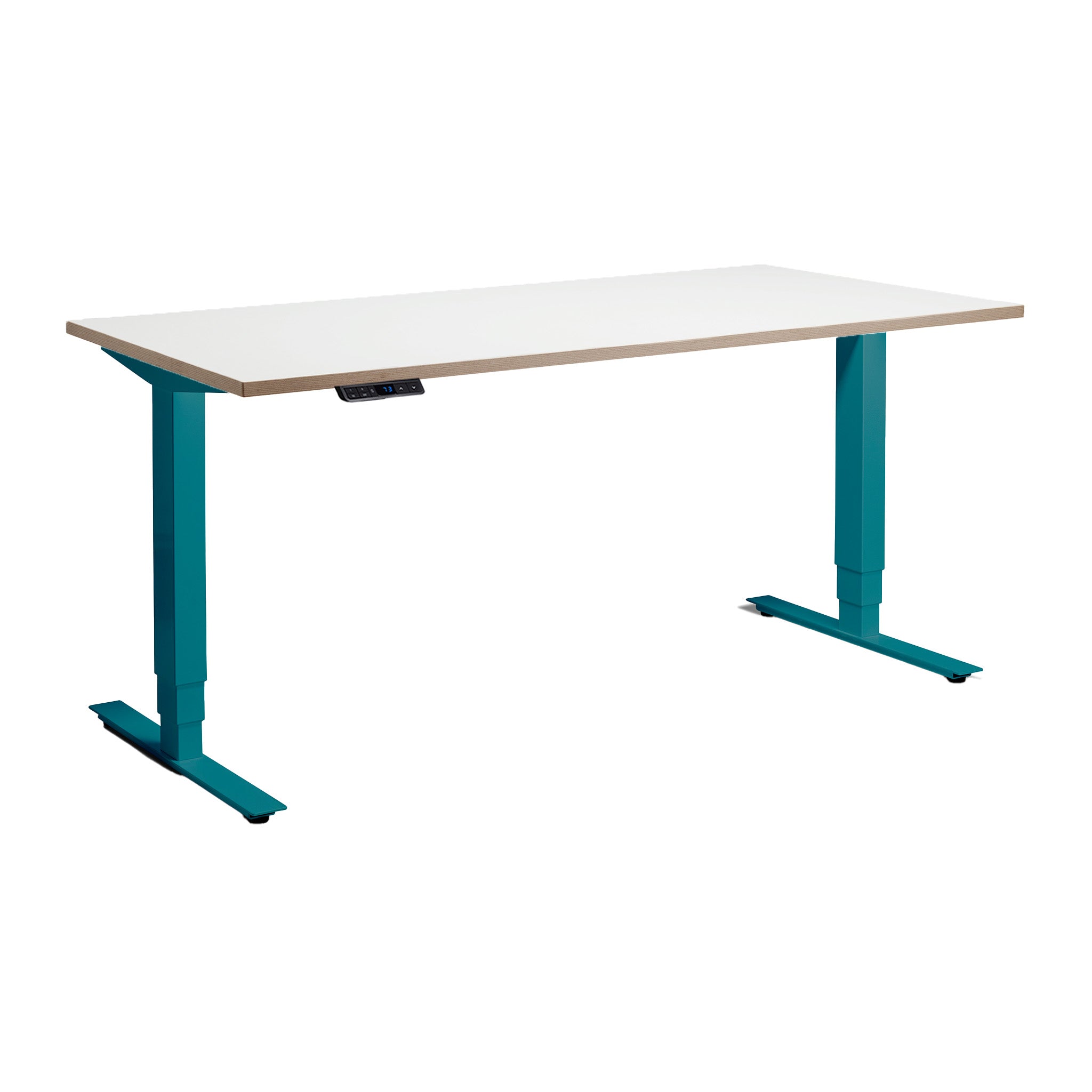 Atlas Teal Standing Desk | Height Adjustable – Ergo Desks
