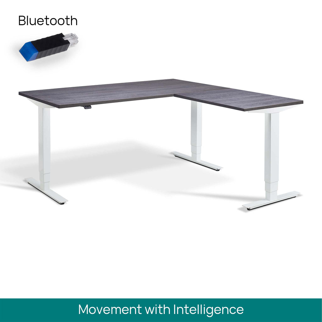 Atlas Standing Corner Desk | Bluetooth – Ergo Desks
