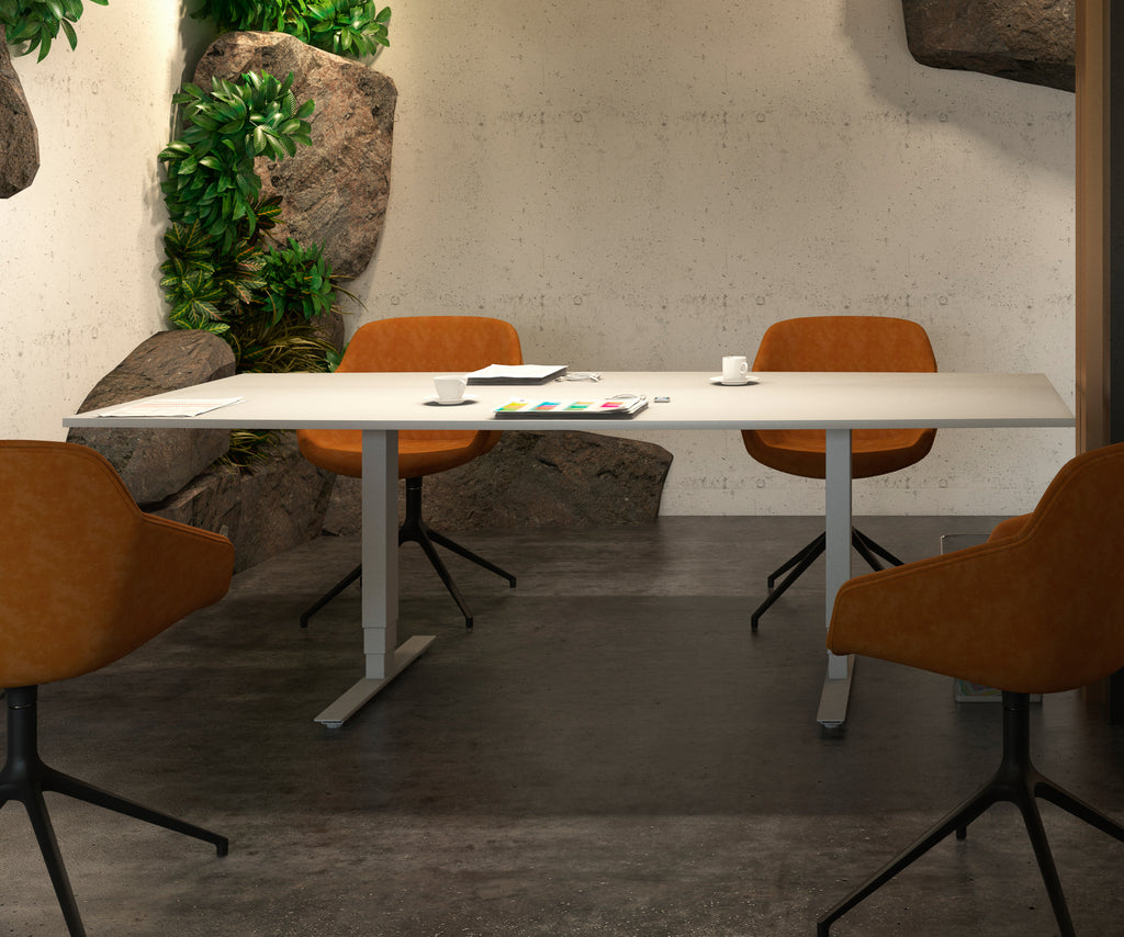 Atlas Standing Meeting Table | Height Adjustable | Ergo Desks
